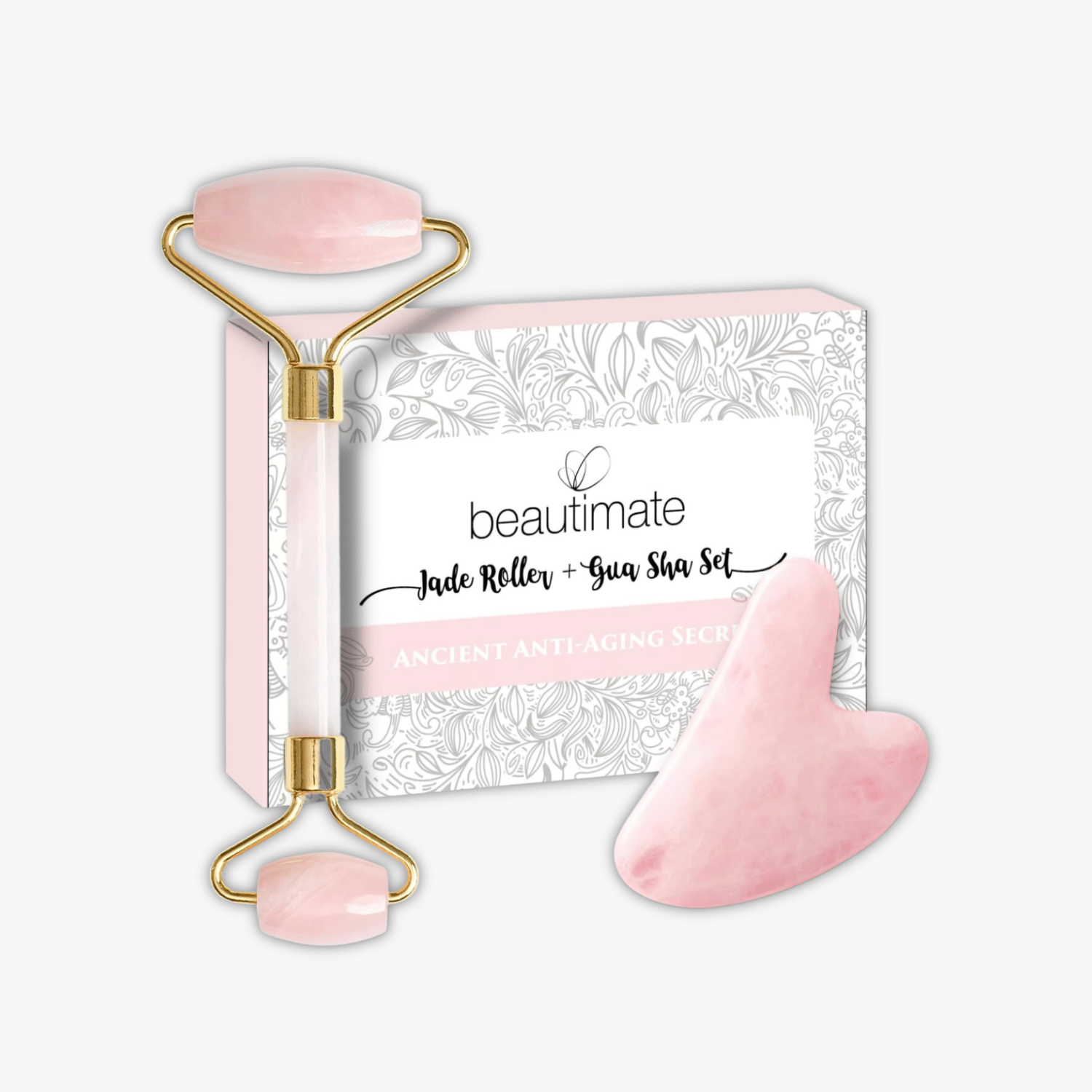 Buy Jade Roller and Gua Sha Set for Fresh Skin - beautimate