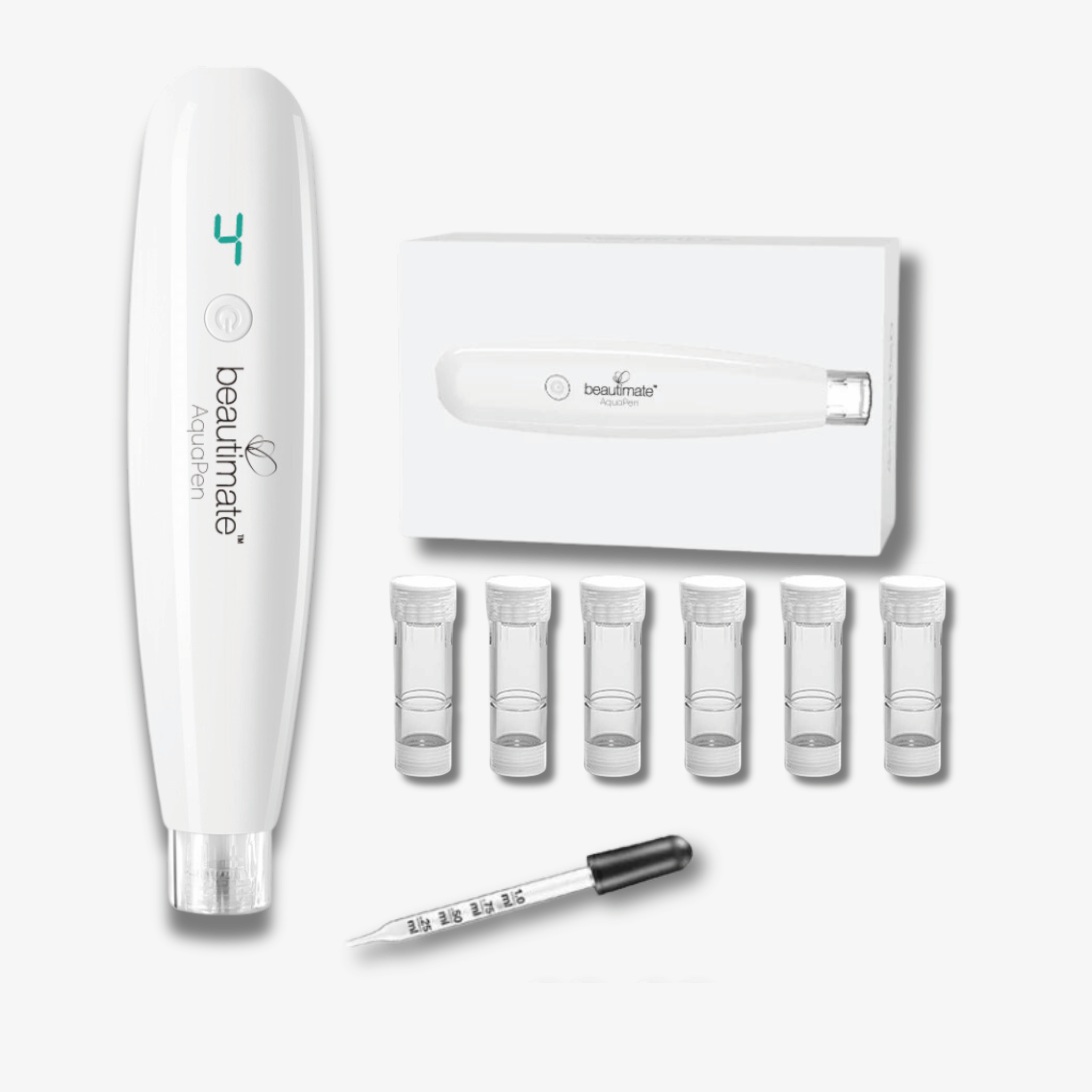 Microneedle Aqua Hydra H2 Derma Pen | 2 IN 1 Aqua Pen - beautimate