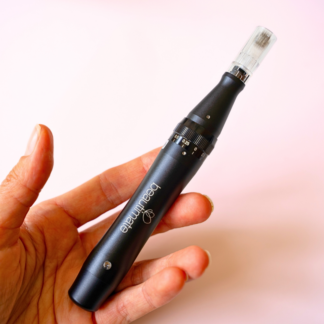 Adjustable Microneedle Derma Stamp | Skin Care Device